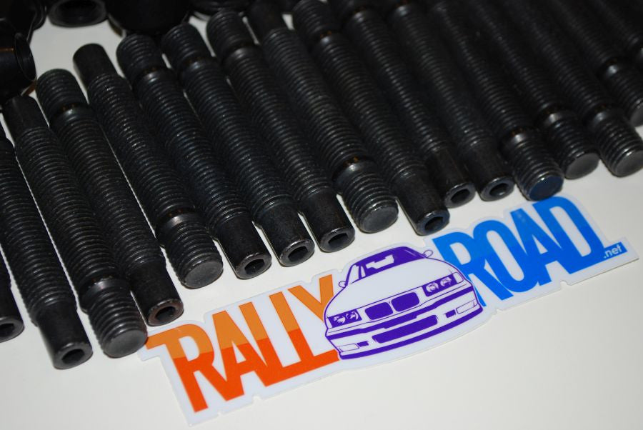 90mm Bullet Nose Stud Set with Black Lug Nuts 5-Lug – RallyRoad
